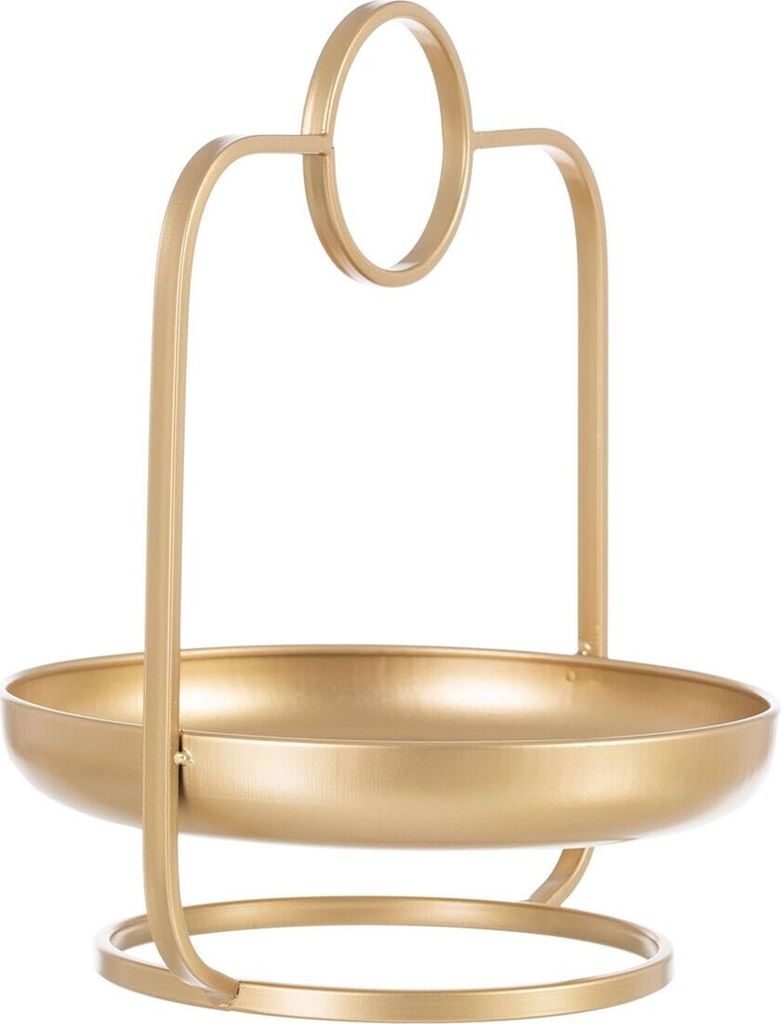 Tablett für Snacks 26,5 x 25 x 32,5 cm Gold | Kaufland.de