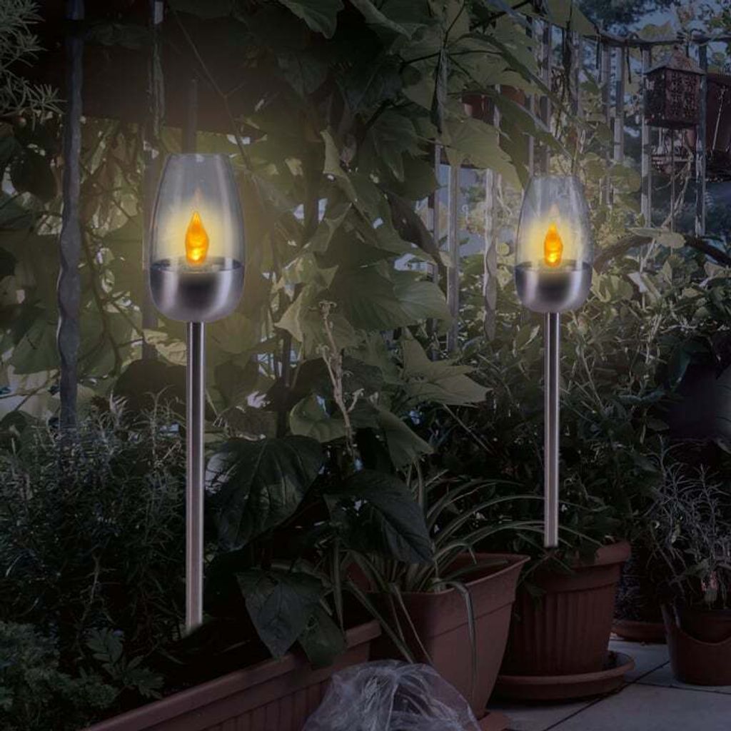 GARVIDA Solar-Fackel Tageslichtsensor 2er-Set | Kaufland.de