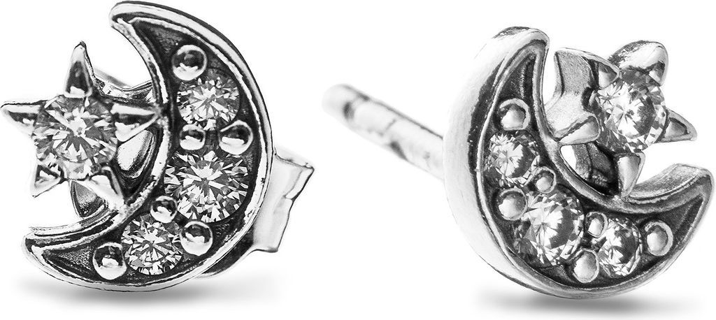 PANDORA náušnice Moon & Star 292990C01 | Kaufland.cz