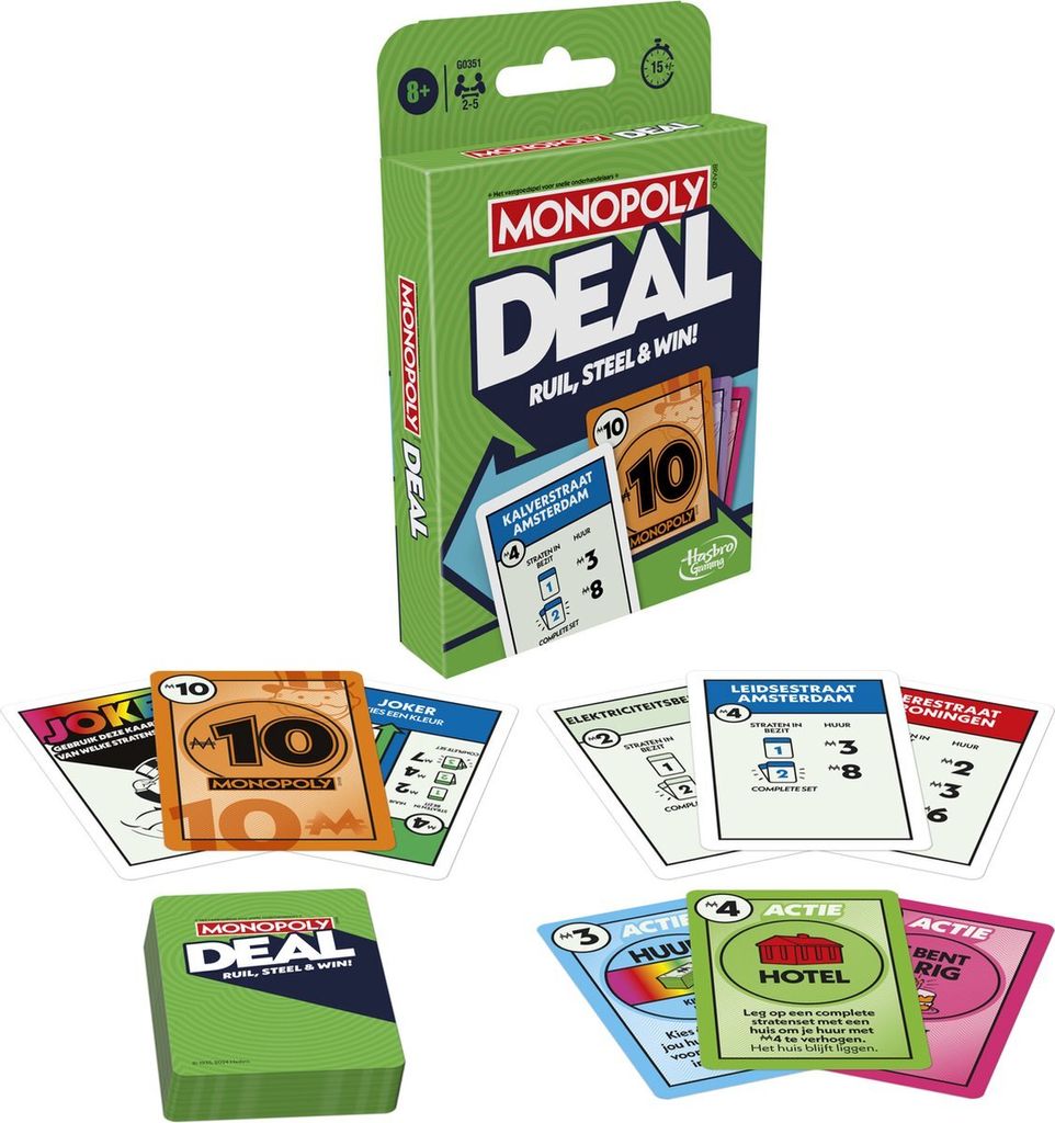 Hasbro Monopoly Deal Refresh Kartové hry