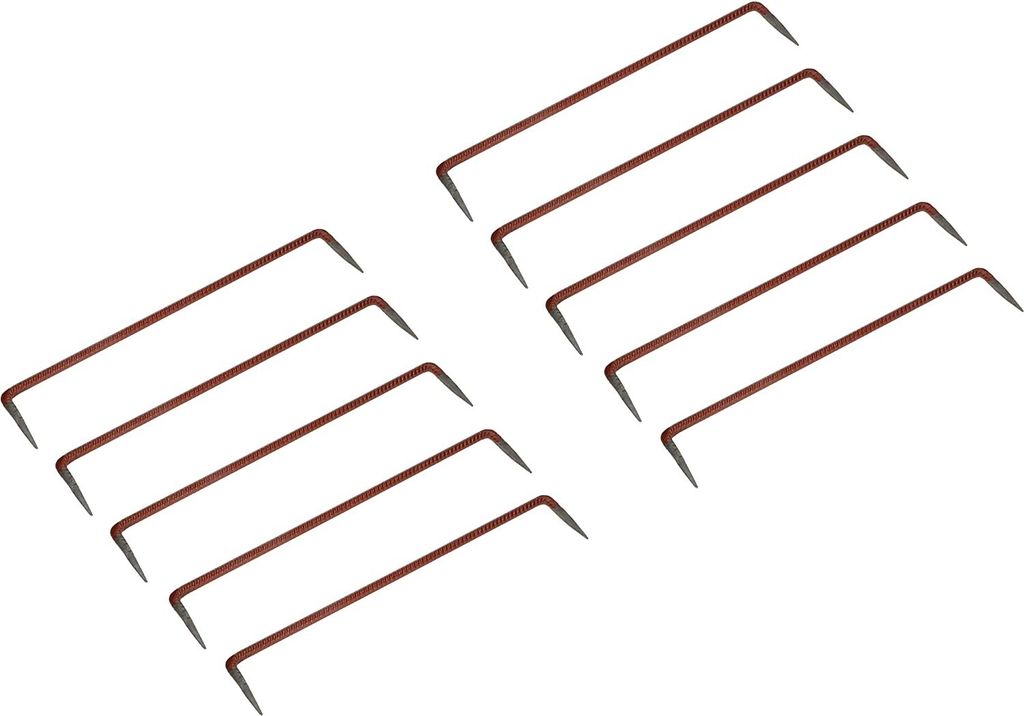 KOTARBAU® 10er Set Bauklammer 500mm zum Verbinden von