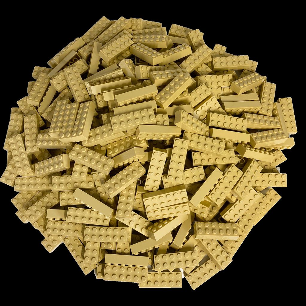 LEGO® 2x6 Steine Hochsteine Hellbeige - 2456 | Kaufland.de