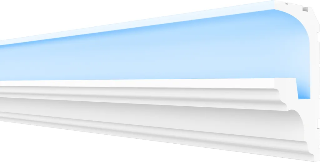 HEXIMO LED Stuckleisten 2in1, indirekte | Kaufland.de
