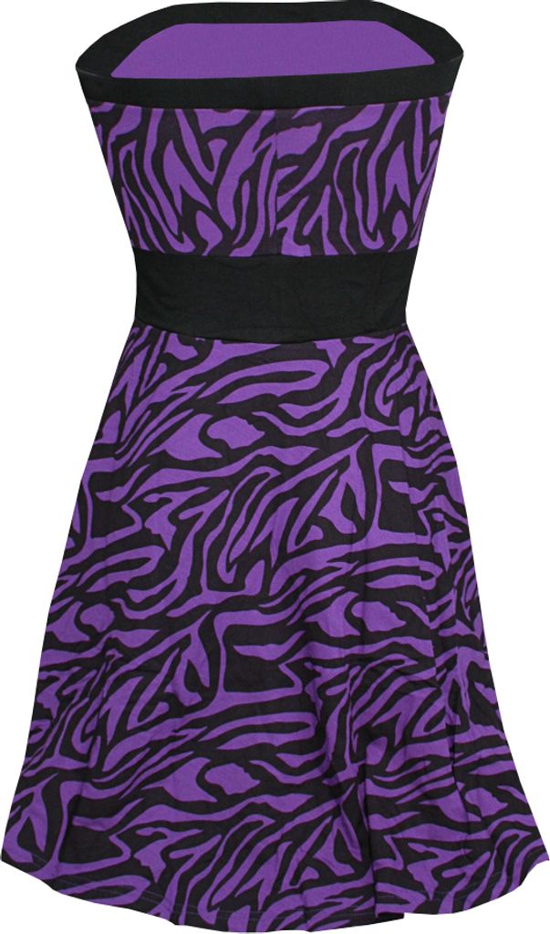 Nix Gut - Zebramuster - Kleid Lila Onesize | Kaufland.de