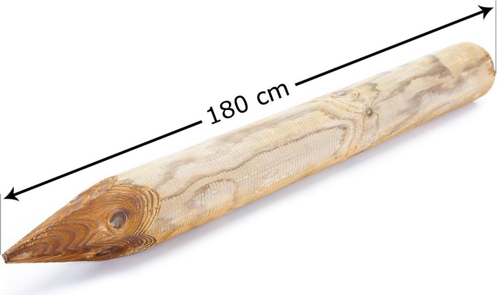 Holzpalisaden KDI Ø 6 x 180 cm in 13 Längen | Kaufland.de
