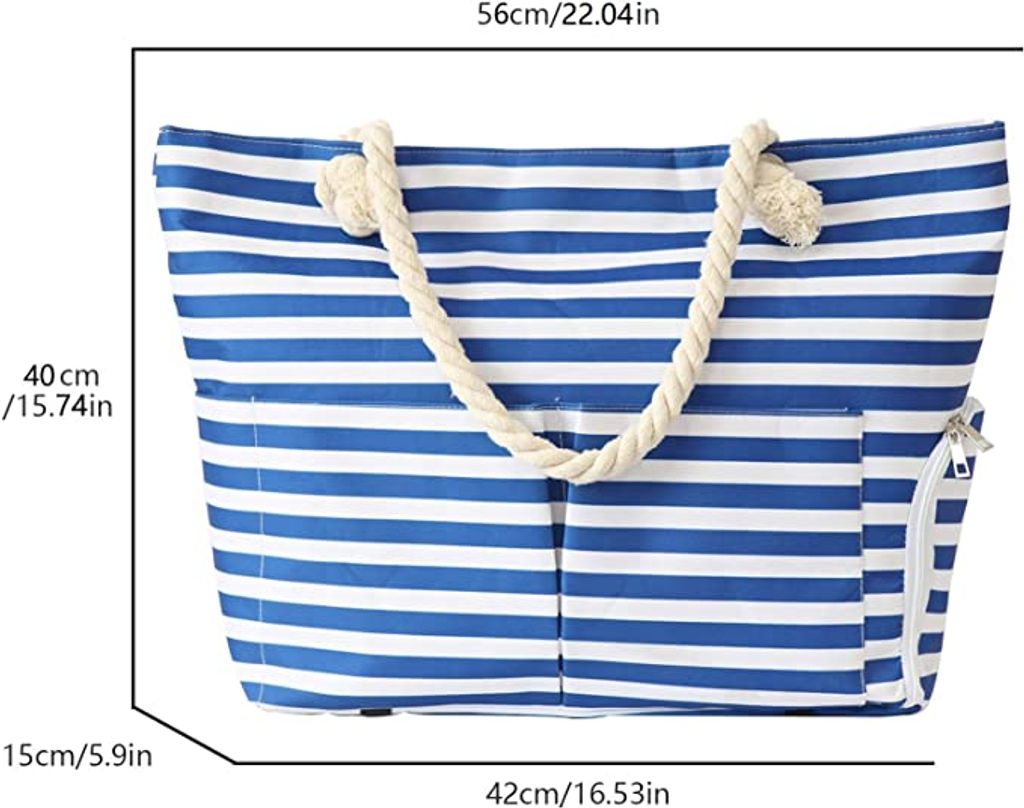 Strandtasche XXL, 30L Groß Umhängetasche mit | Kaufland.de