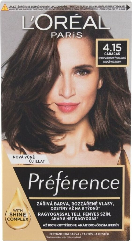 Loreal Preference Barva na vlasy č. 4.15 | Kaufland.cz