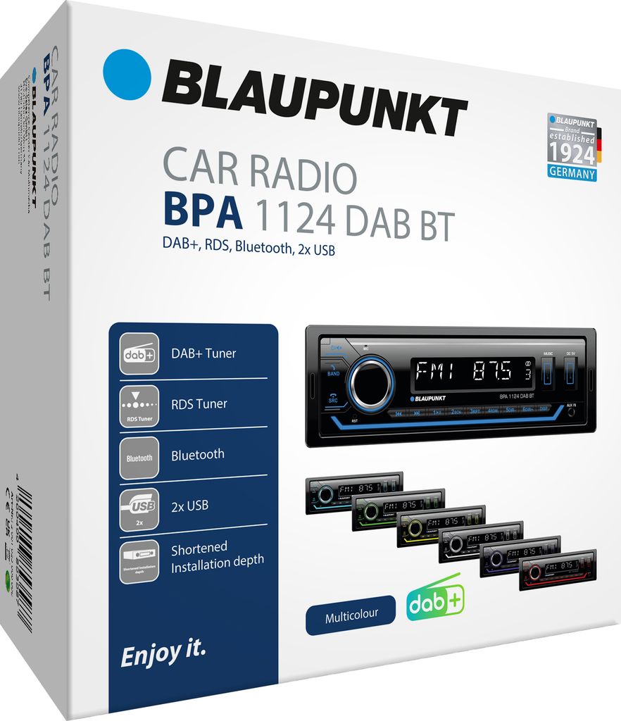 Blaupunkt 1124 1 DIN Autoradio mit Bluetooth | Kaufland.de