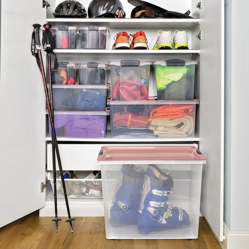 Skladovací box COMPACT 70L - ružový | Kaufland.sk