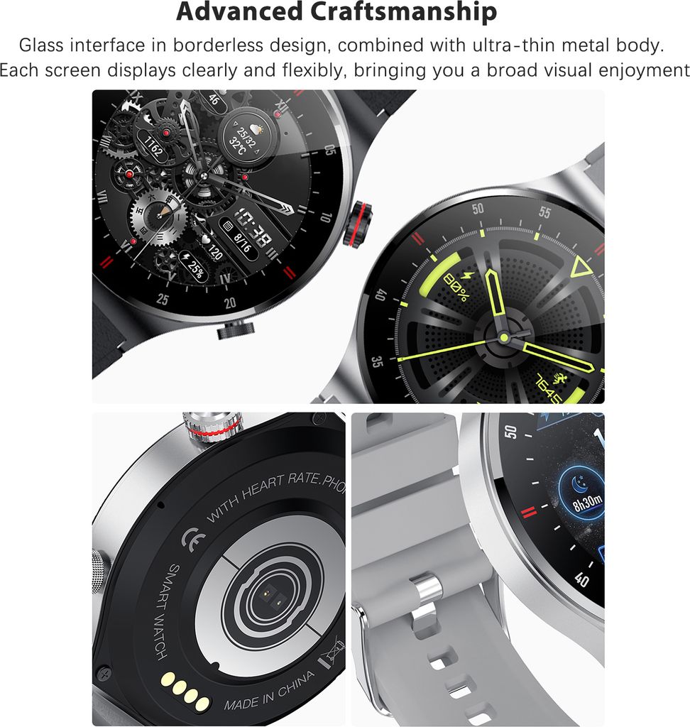 QW33 1,28 Zoll Smartwatch IP67 wasserdichte | Kaufland.de