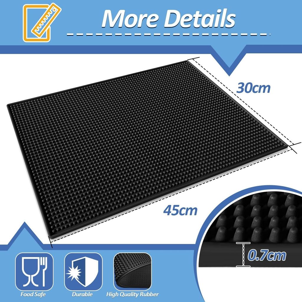 Barmatte Abtropfmatte Silikon Bar Service | Kaufland.de