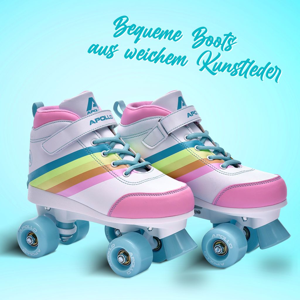 Soft Boots Rollschuh - Rainbow Star - M | Kaufland.de