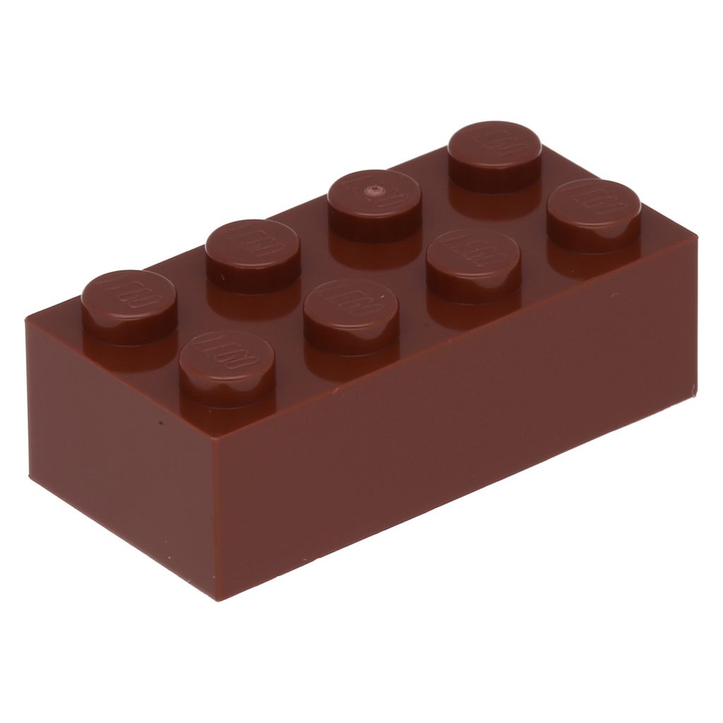 LEGO® 2x4 Steine Hochsteine Rotbraun - 3001 | Kaufland.de