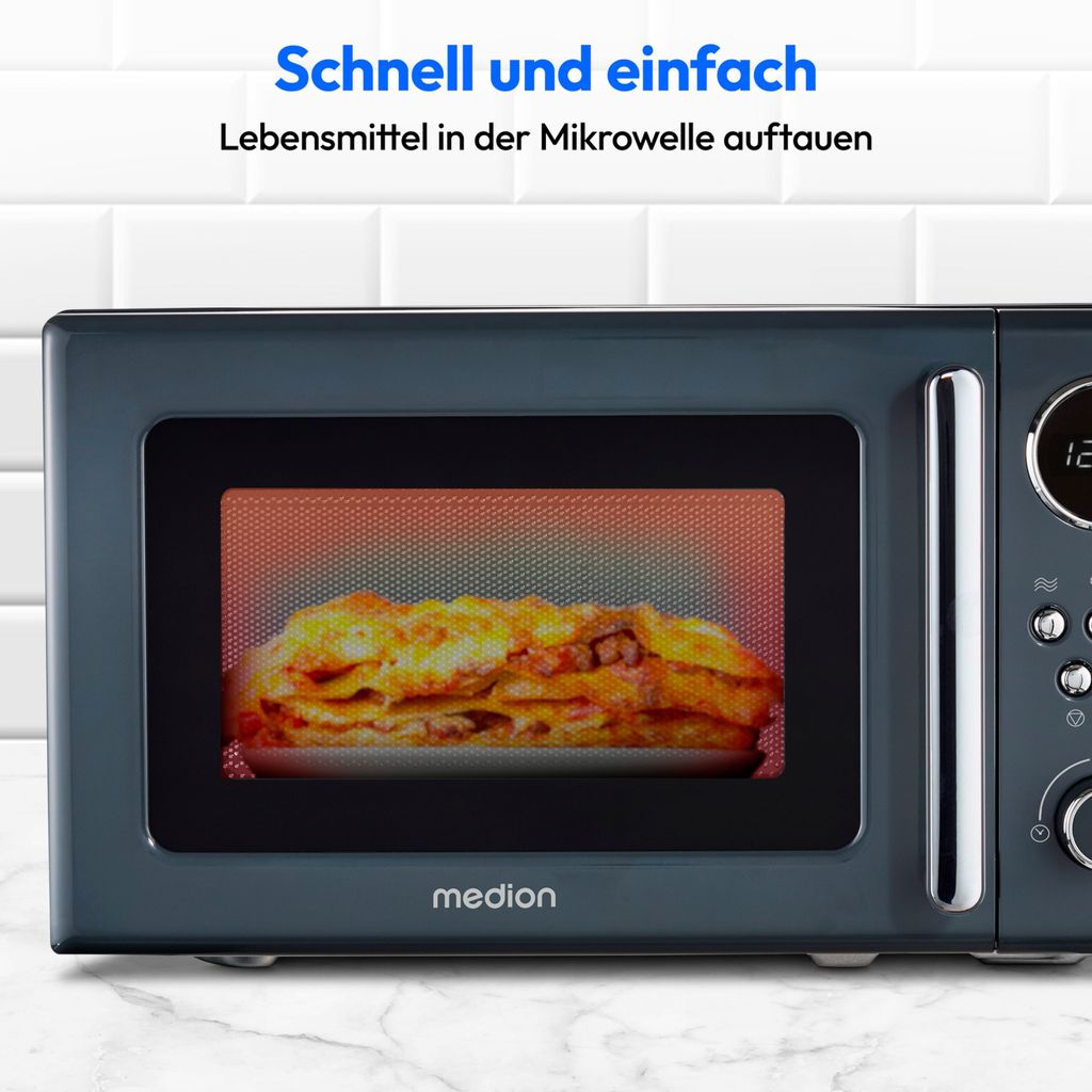 Schãne Medion Mikrowelle Watt Einstellen Fotos
