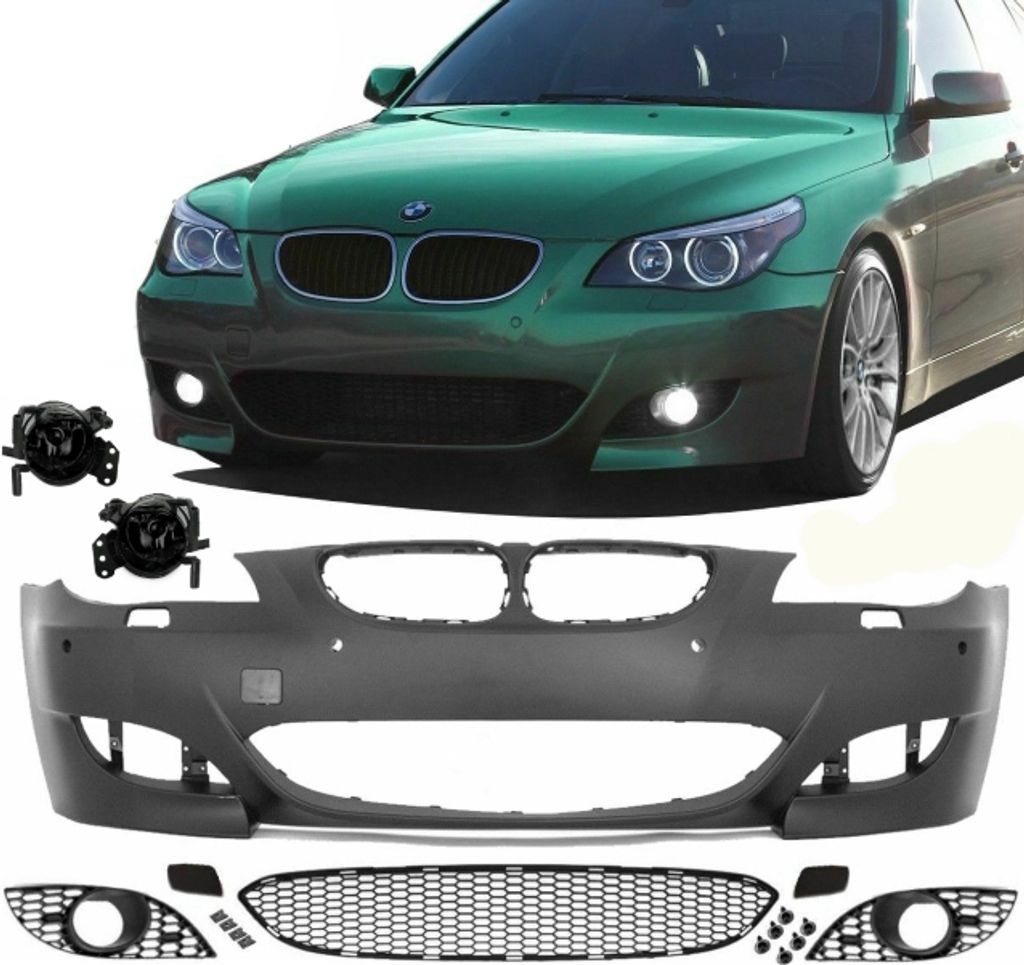 Sport Stoßstange SRA/PDC+Nebel Smoke 03-07 passt für BMW