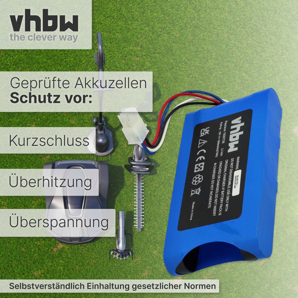 vhbw Akku kompatibel mit Yard Force Mowbest | Kaufland.de