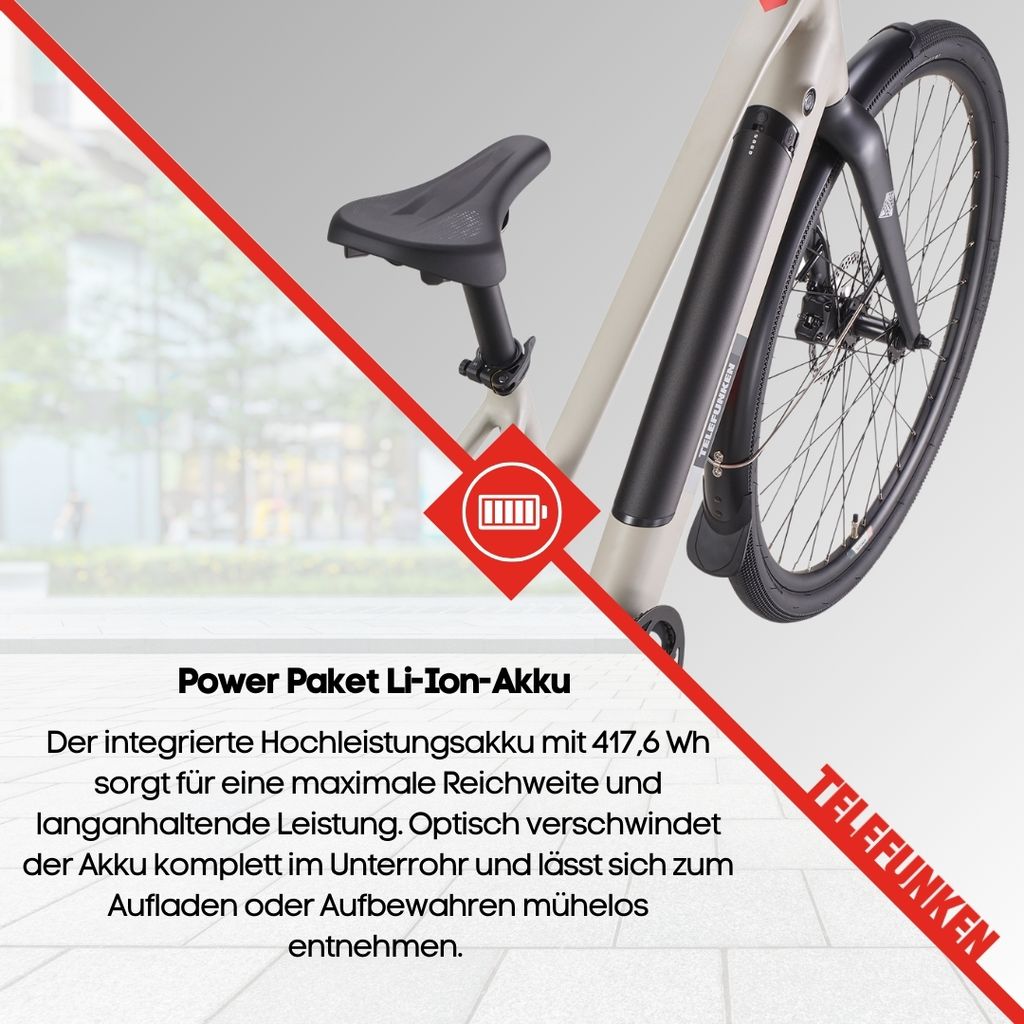 Telefunken Urban E-Bike Damen UH210 28 Zoll | Kaufland.de