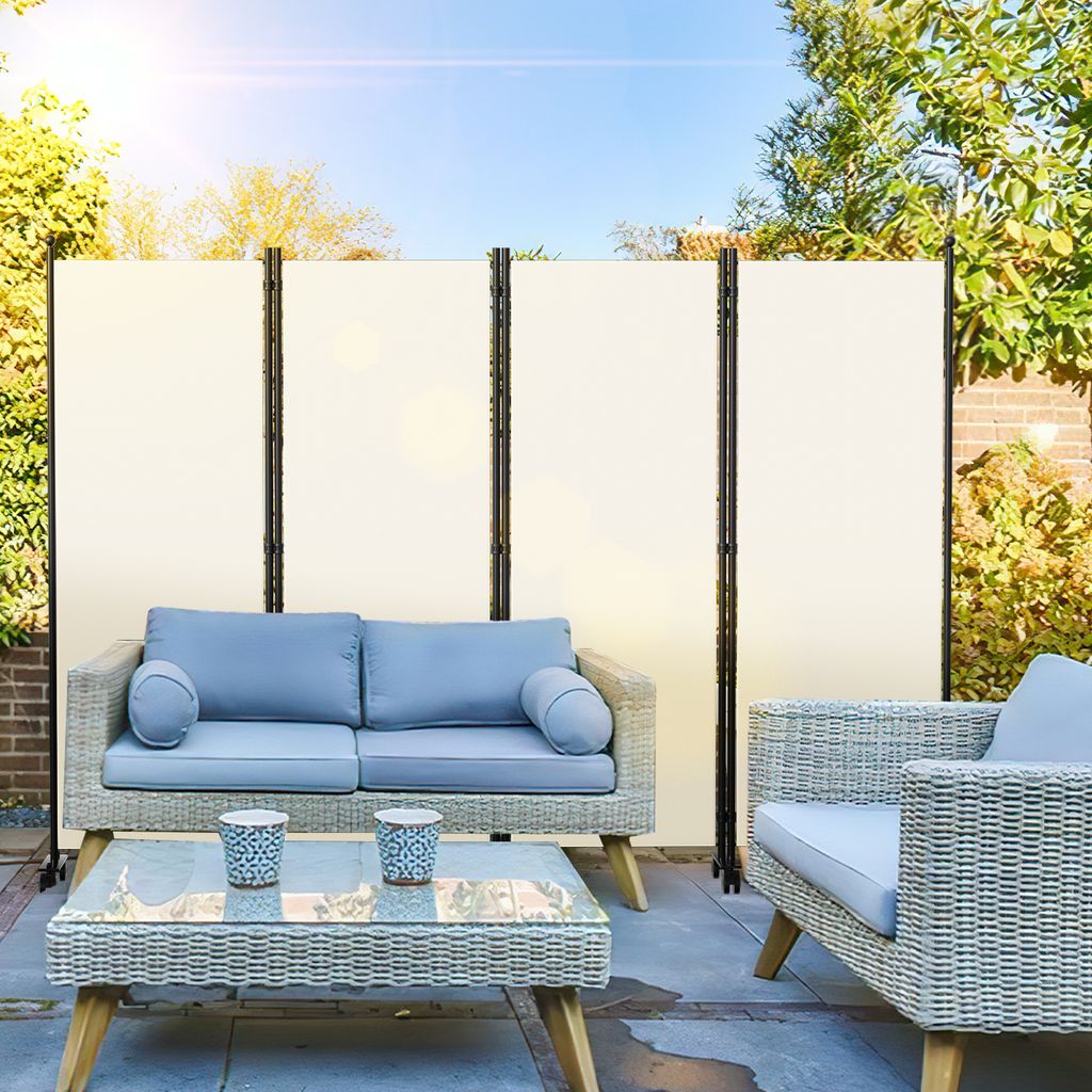 Yakimz Paravent mit Rollen Faltbarer | Kaufland.de