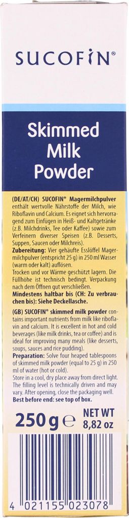 Sucofin Magermilchpulver 250g Milch | Kaufland.de