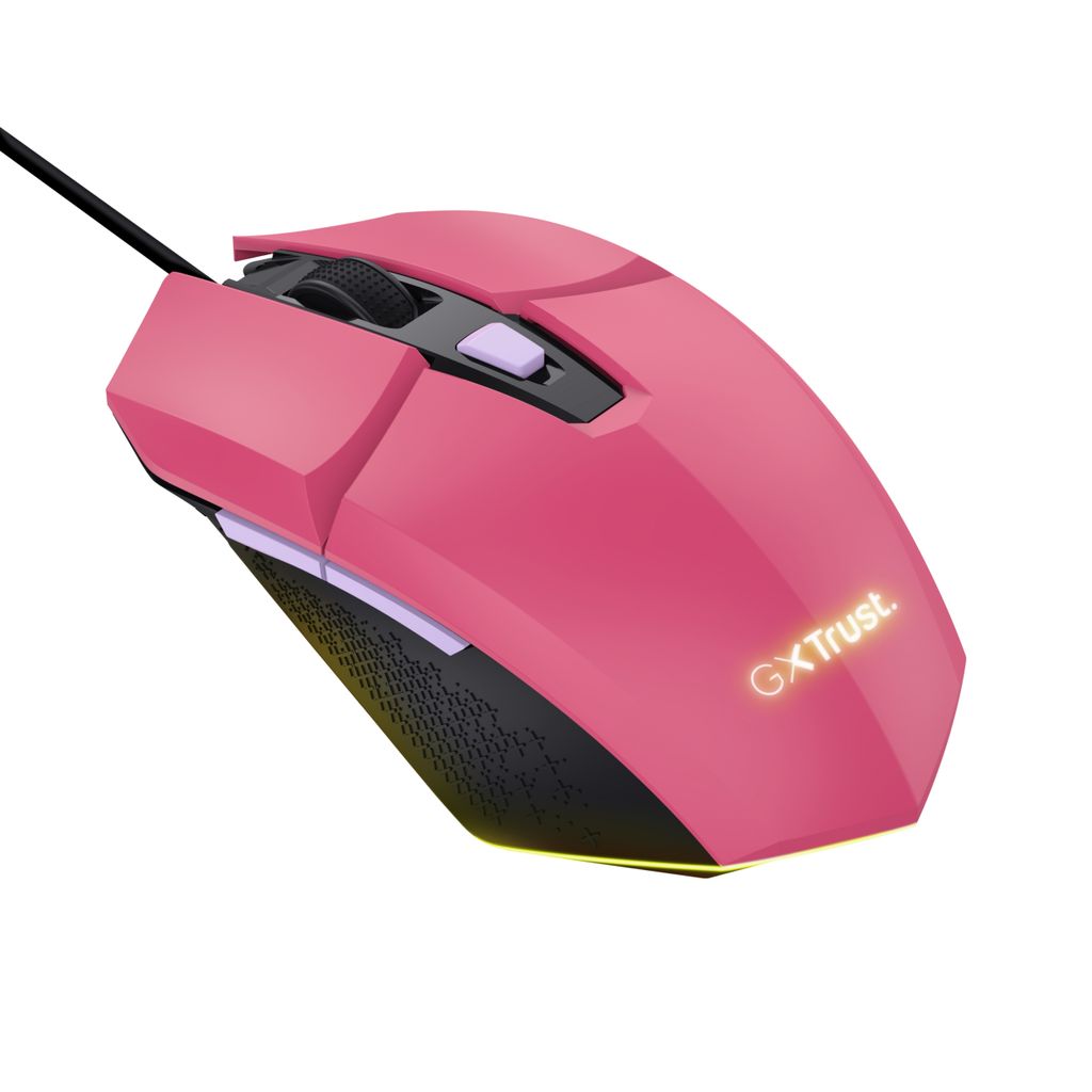 Myš TRUST GXT109 Felox Gaming Mouse Pink | Kaufland.sk