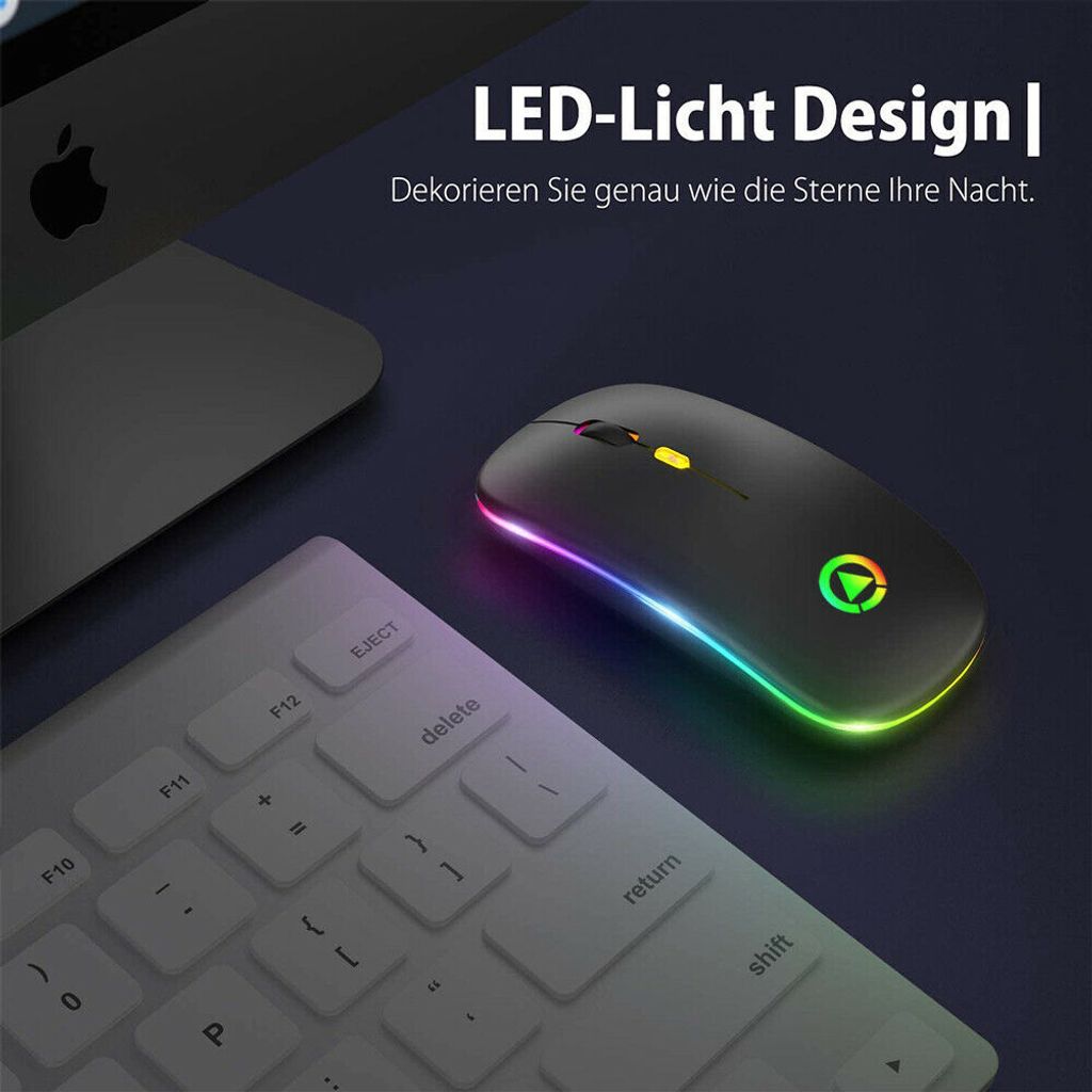 PC Maus USB Wireless Funkmaus Kabellos LED | Kaufland.de