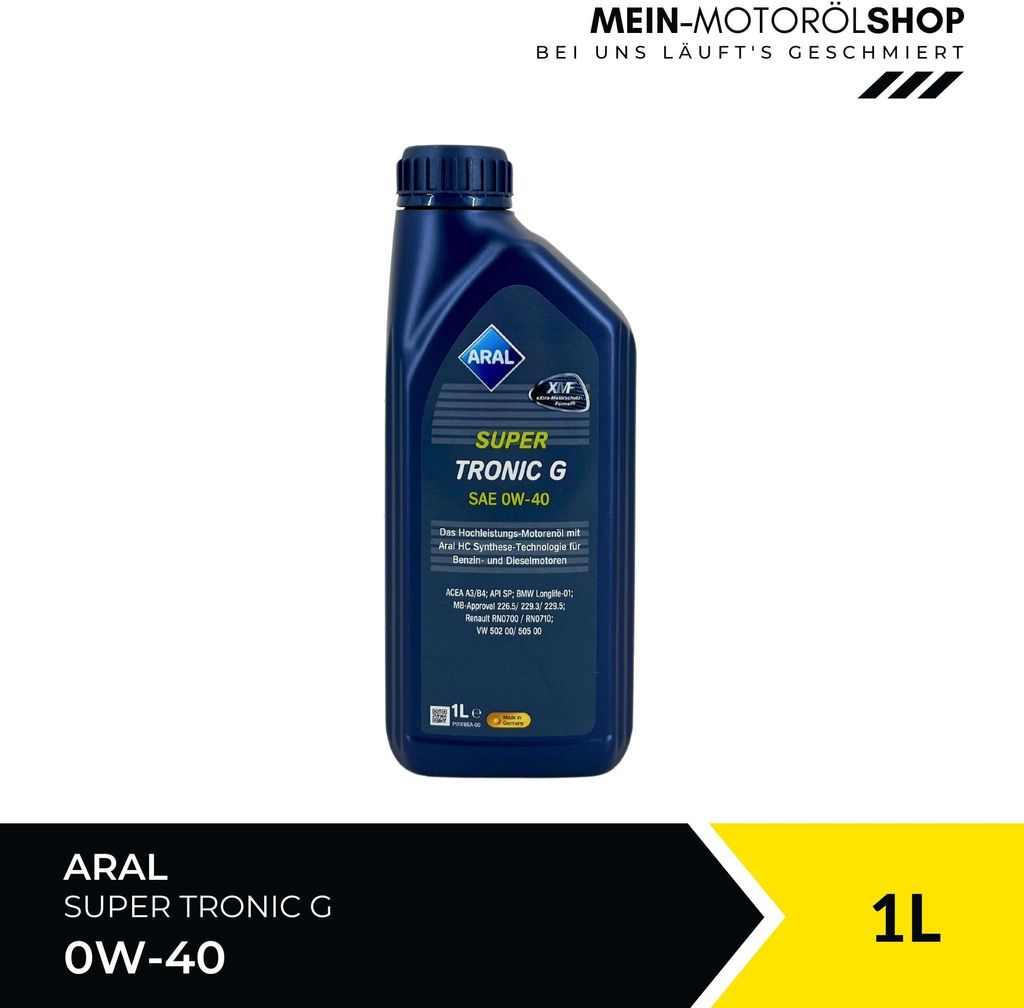 Aral SuperTronic G 0W-40 1 Liter Motoröle | Kaufland.de