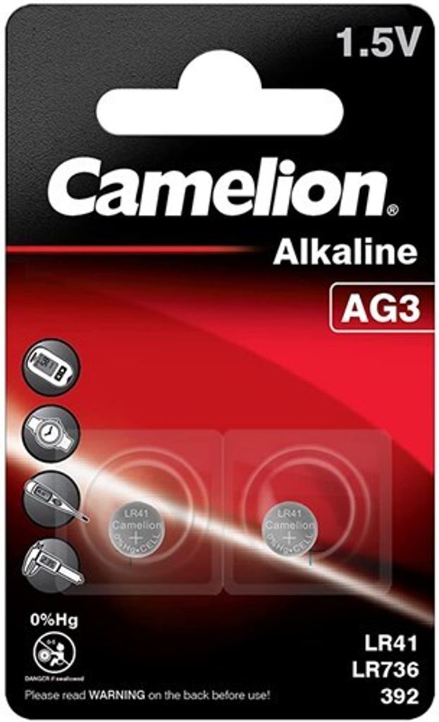 Camelion AG3/LR41/LR736/392, alkalický | Kaufland.cz