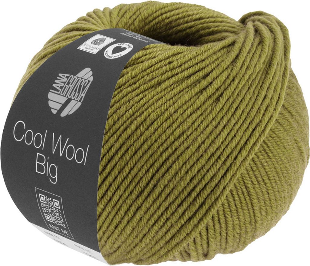 Lana Grossa - Cool Wool Big Melange 1610 oliv | Kaufland.de