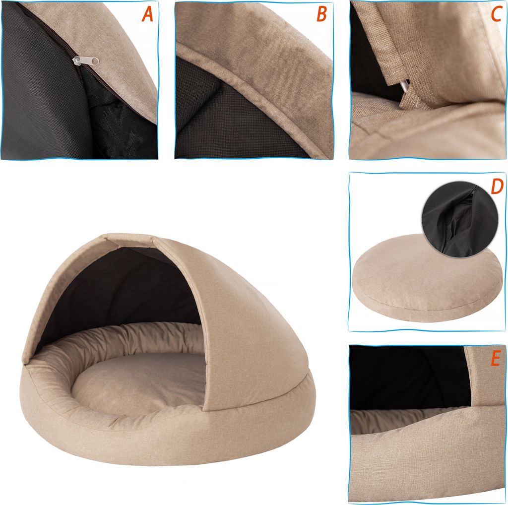 pelech a bouda pro psa 2 v 1, látkový | Kaufland.cz