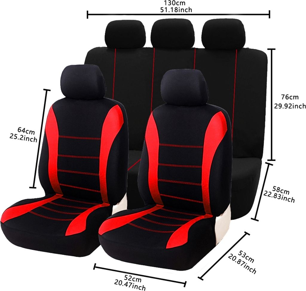 9 tlg 5 Sitz Auto Sitzbezüge Universal | Kaufland.de