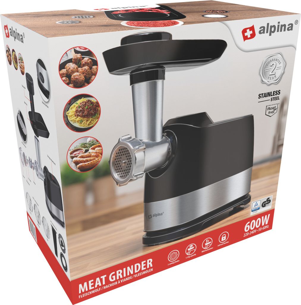 alpina Fleischwolf Elektrisch - 600 Watt - 3 | Kaufland.de