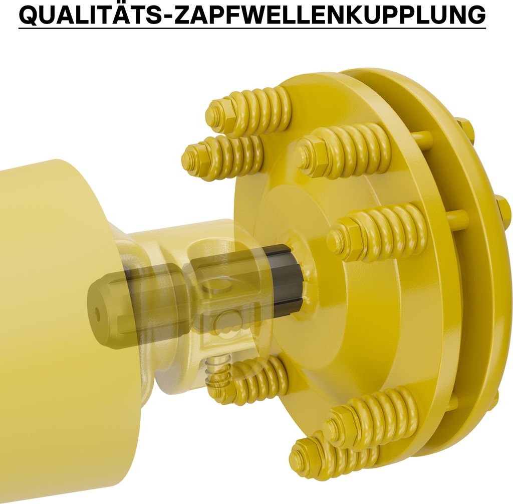 Zapfwellen Kupplung für 6 Zahn Keilwelle 1 | Kaufland.de