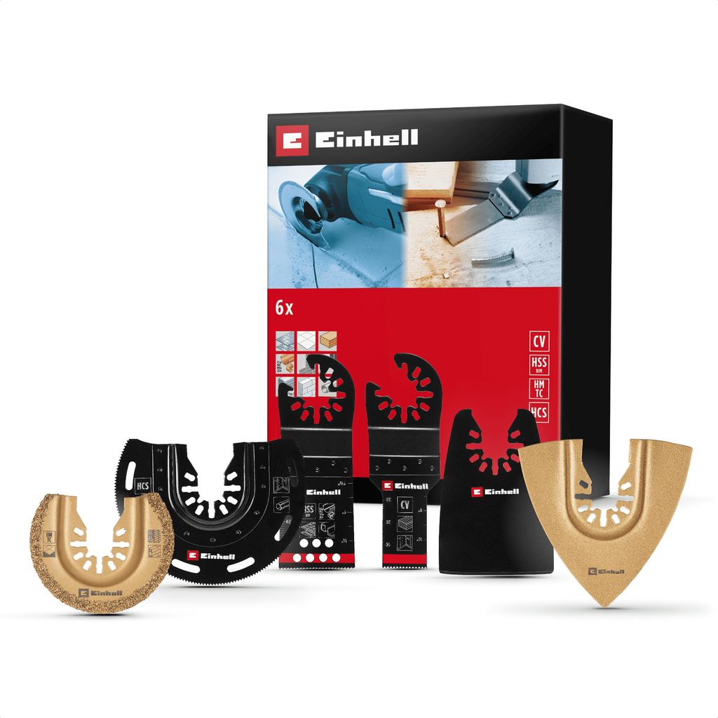 EINHELL Multi-Tool-Set, 708106, 6-teilig | Kaufland.de