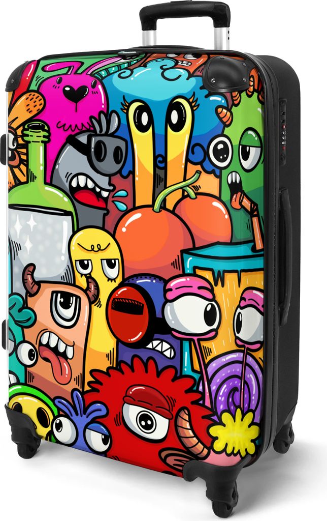 NoBoringSuitcases.com® Großer Koffer - Design | Kaufland.de