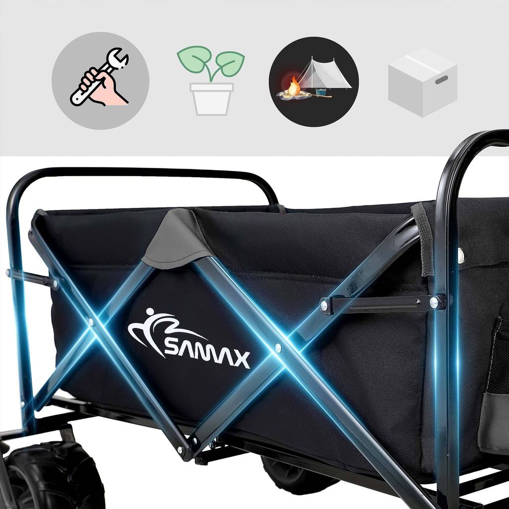 SAMAX Skladací ručný vozík Offroad Camping | Kaufland.sk