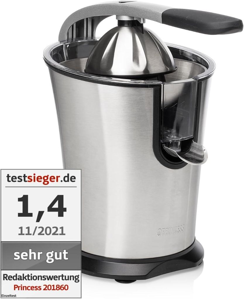 Princess Master Juicer Pro – Edelstahl Presskegel
