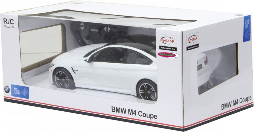 RC BMW M4 Coupe Boys bílý 1:14 Hodiny Skútry | Kaufland.cz
