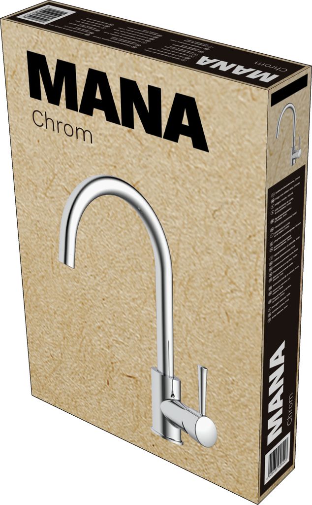Kuchynská batéria páková Lenz MANA chrómová | Kaufland.sk