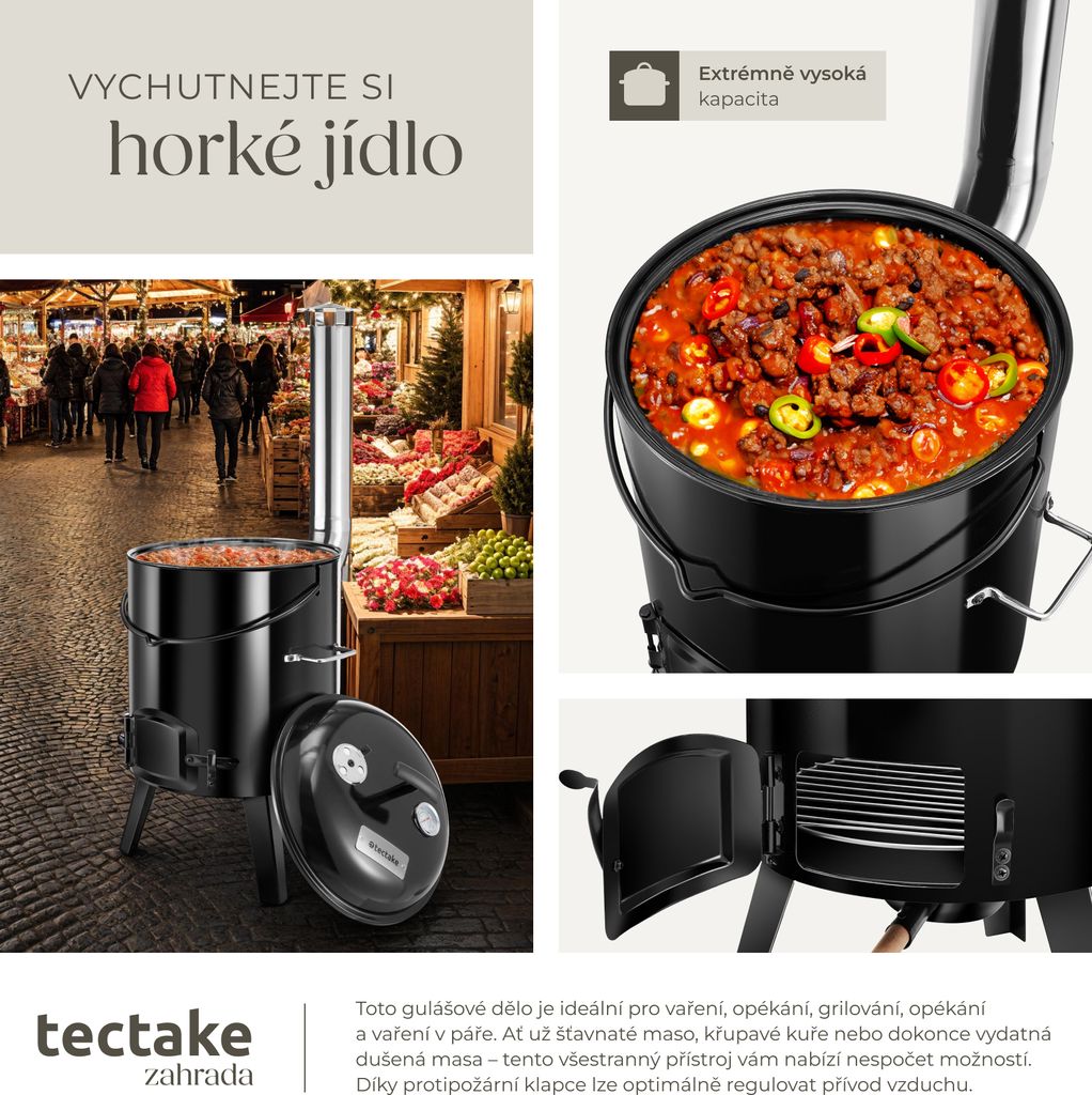 Raketový gulášový kanón, 17 l, 5v1, včetně | Kaufland.cz