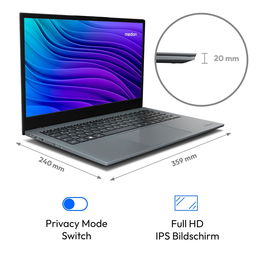 MEDION E15433 39,6 cm (15,6 Zoll) Full HD | Kaufland.de