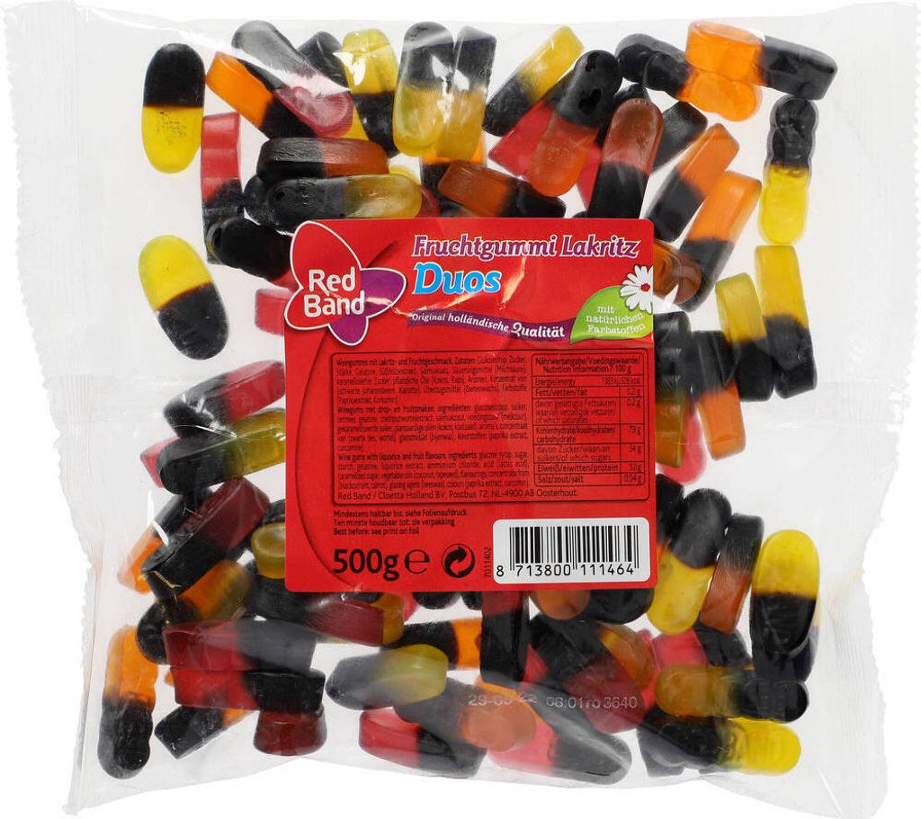 Red Band Fruchtgummi Lakritz Duos 500 g | Kaufland.de