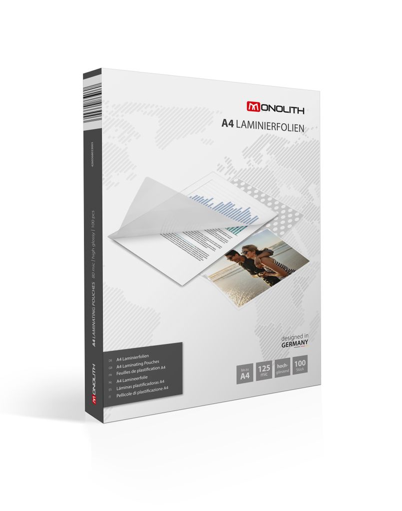 Monolith Laminierfolien DIN A4 - Glasklar - | Kaufland.de