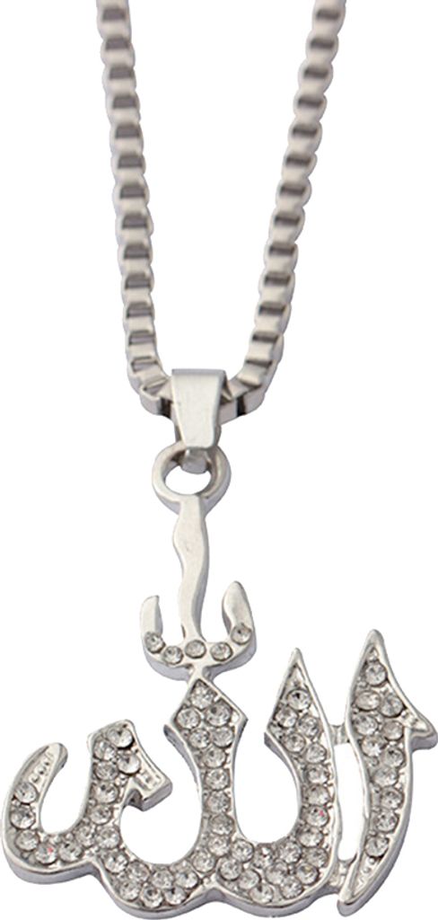 Allah Symbol Strass eingelegter Anhänger muslimische