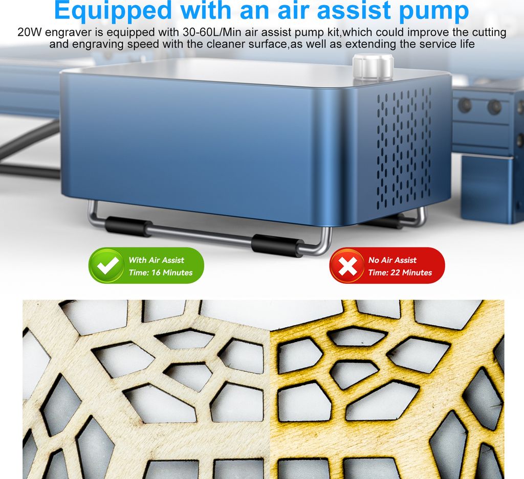 ATOMSTACK A20 Pro/X20 Pro 20W gravírovací | Kaufland.cz