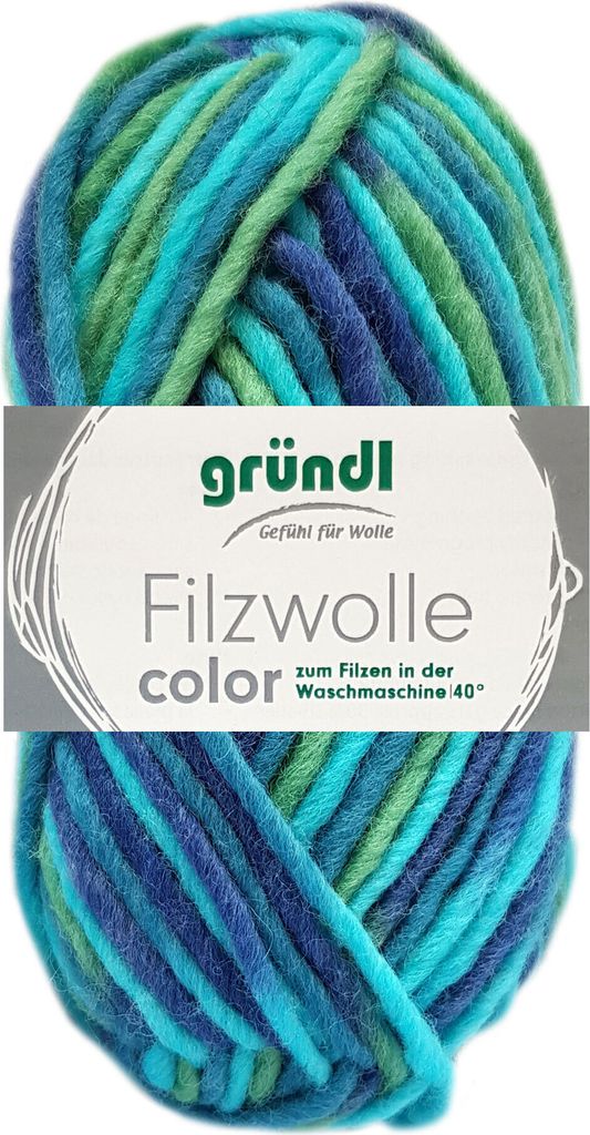 Gründl Filzwolle color, 50 Gramm,100 % | Kaufland.de