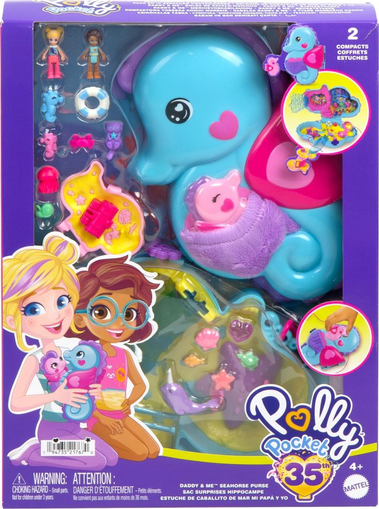 Mattel HWP03 - Polly Pocket Daddy and Me