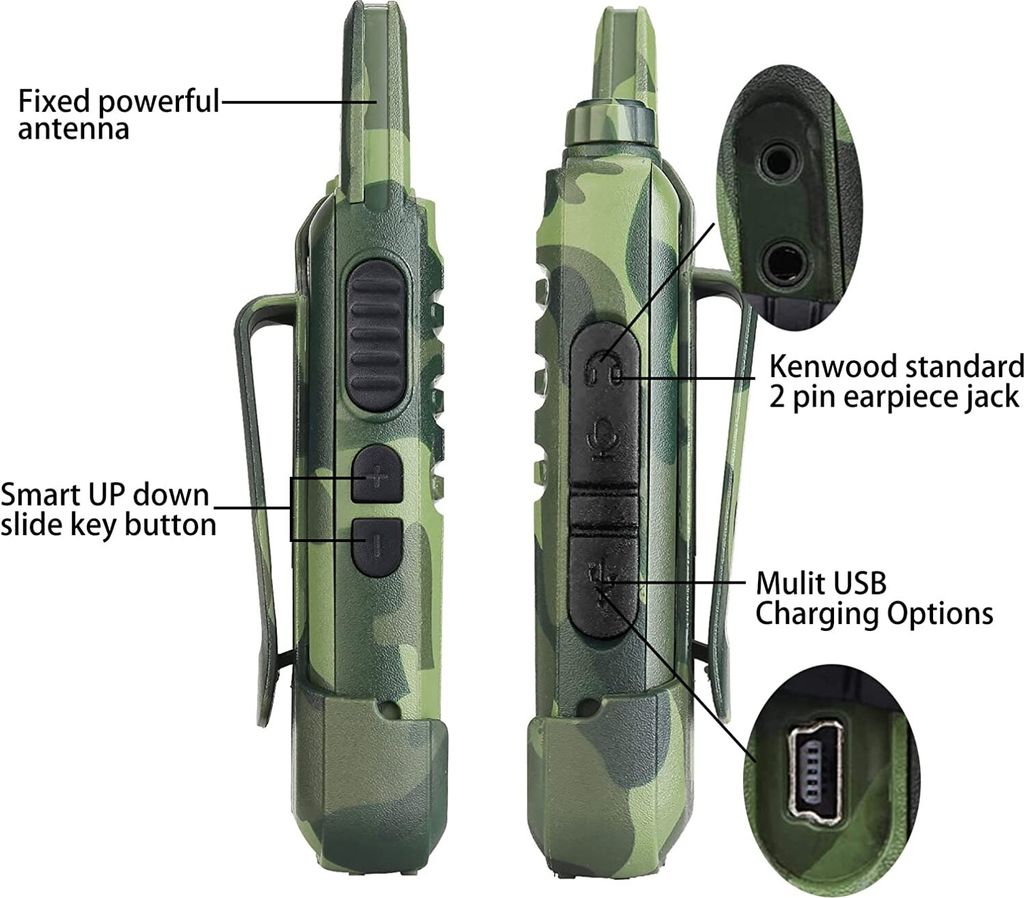 Retevis RT22 Vysílačka, dobíjecí dvoucestná | Kaufland.cz