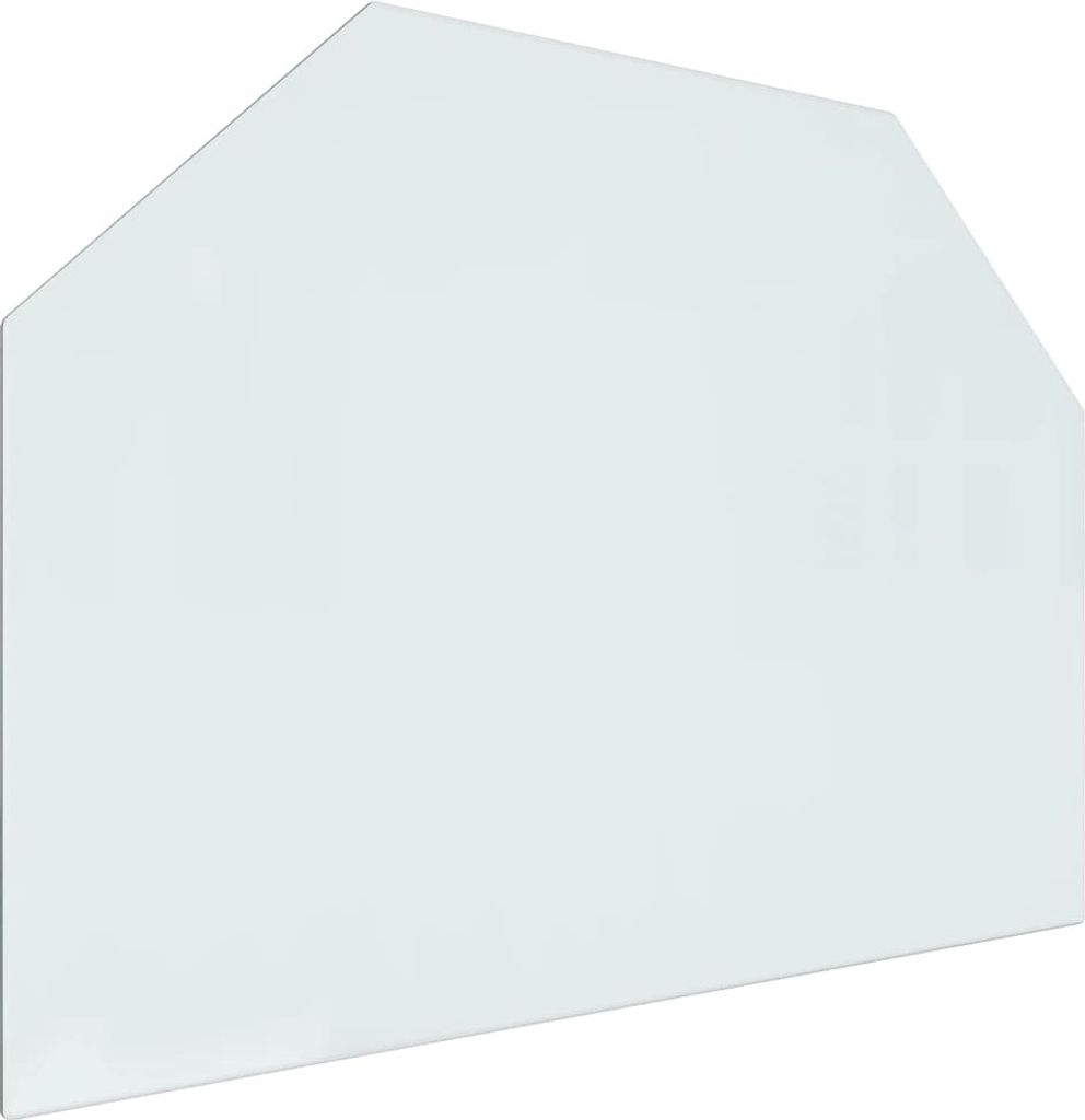 vidaXL Krbová skleněná deska šestihran 80x60 | Kaufland.cz