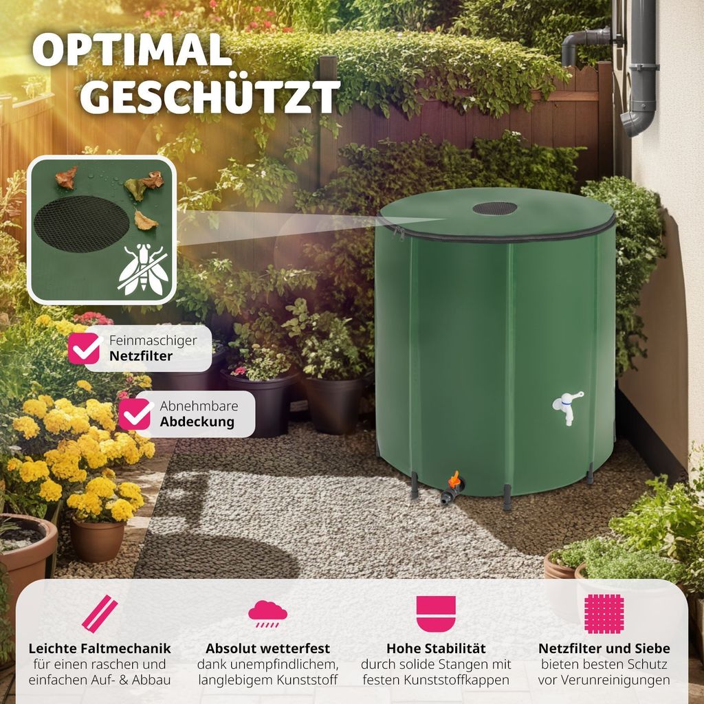 Regenwassertank - 500 L Regentonnen | Kaufland.de