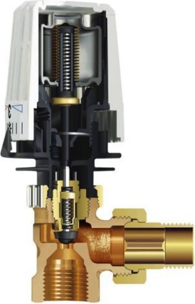 Heimeier Thermostatkopf Typ K fester Fühler, | Kaufland.de